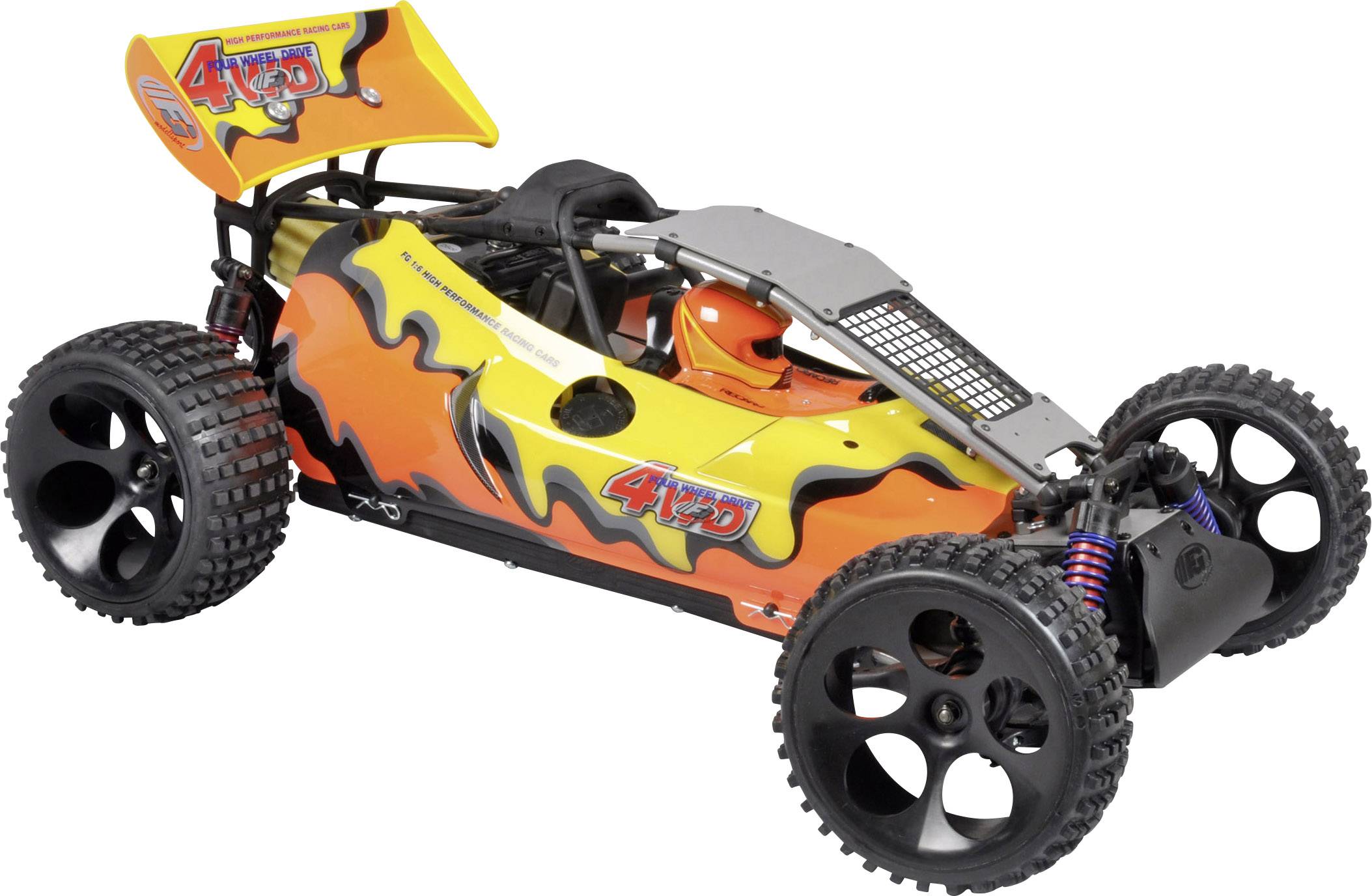 FG Modellsport WB535 1:6 RC Modellauto Benzin Buggy Allradantrieb (4WD ...