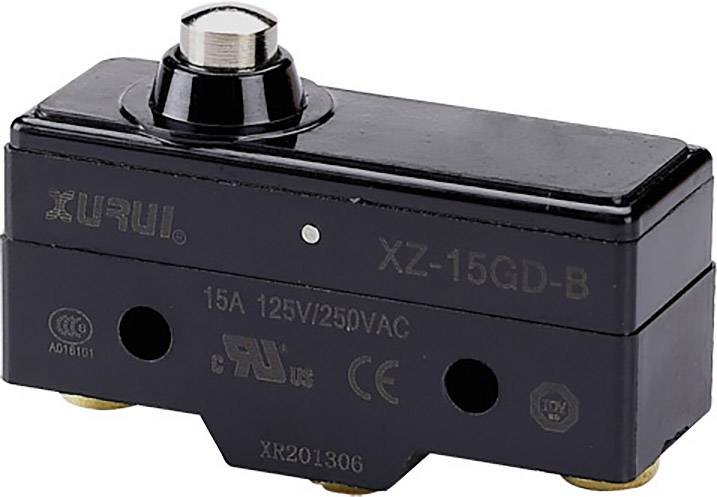 TRU COMPONENTS Mikroschalter XZ-15GD-B 250 V/AC 15A 1 x Ein/Ein tastend ...