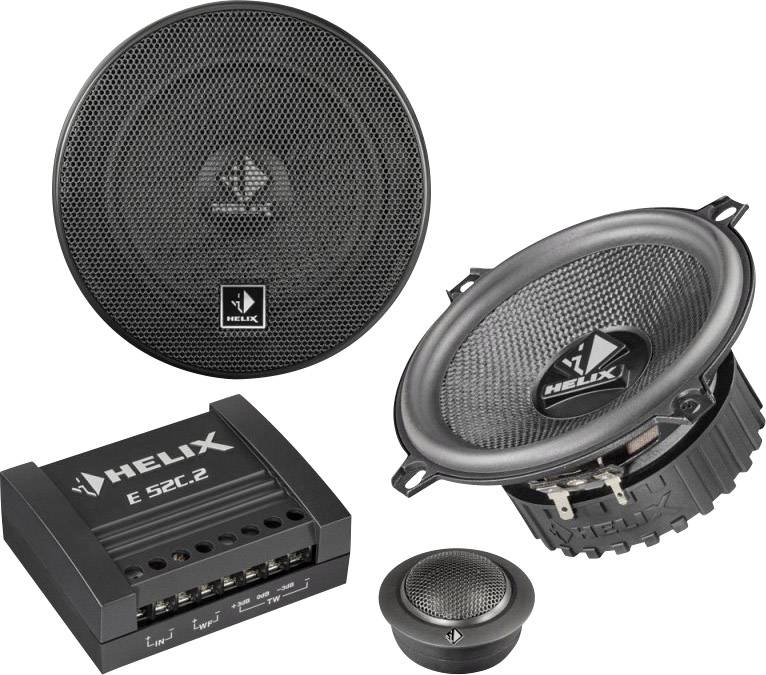 Helix German Car Hifi E 52C.2 2-Wege Set Einbau-Lautsprecher 180W Inhalt: 1 Set ...
