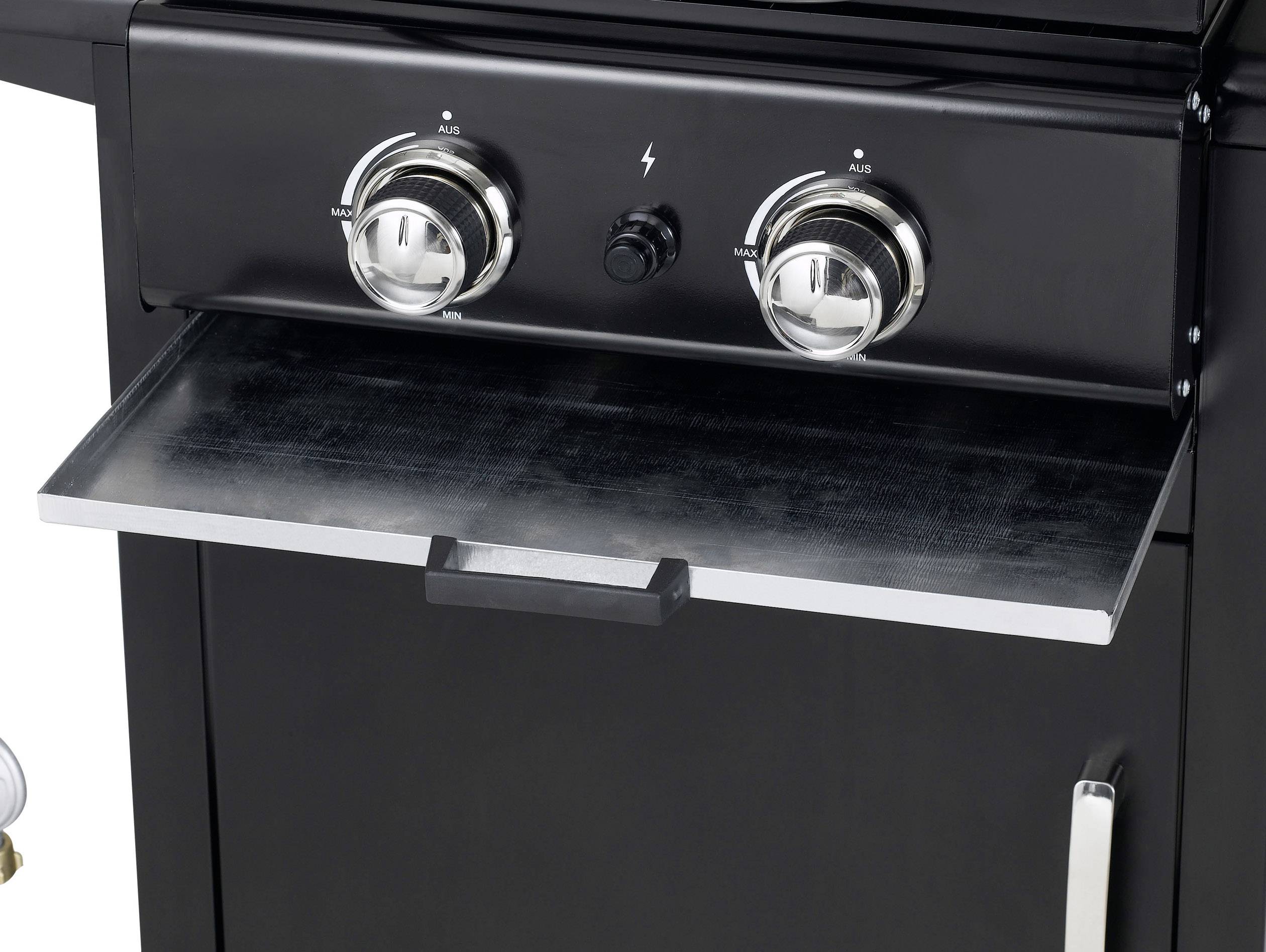 Tepro Garten Bloomfield Gas Grill 2 Brenner Schwarz versandkostenfrei ...