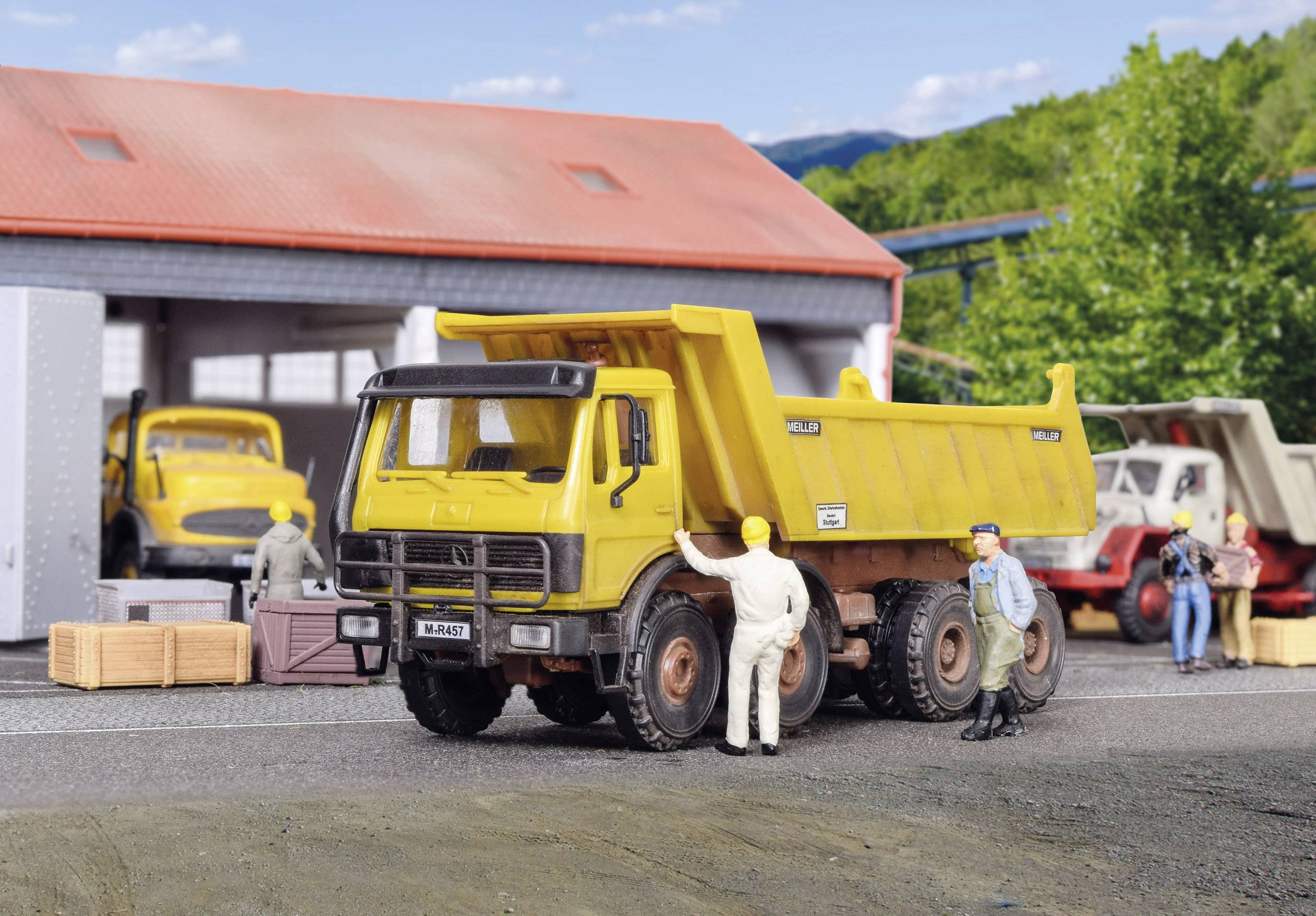 Kibri 14024 H0 Mercedes Benz Meiller Kipper | SMDV