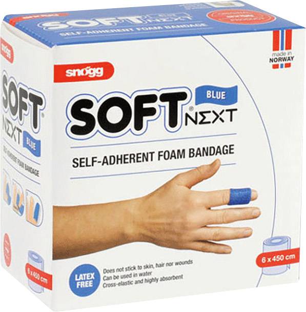 SNOGG 12344 Soft Next Pflaster blau 4.5m x 6cm | digitalo