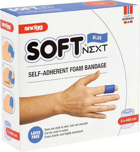 SNOGG 12334 Soft Next Pflaster blau 4.5m x 3cm | voelkner