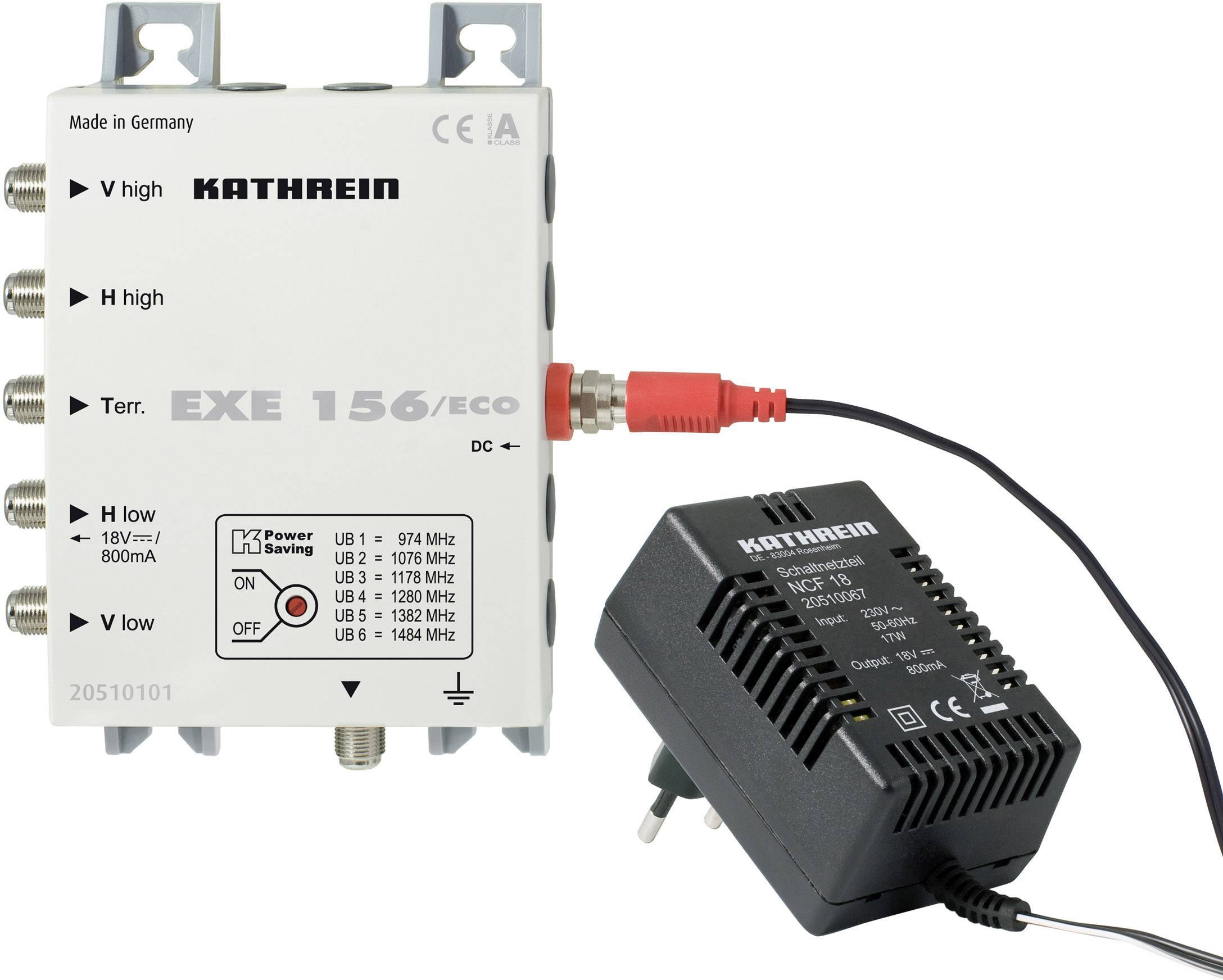 Kathrein EXE 156 SAT Multischalter Kaskade Unicable Eingänge ...