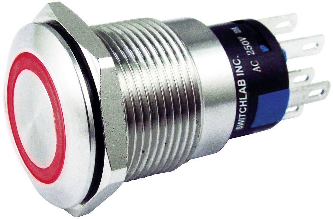 DECA F24S1-1233GFS002 Vandalismusgeschützter Drucktaster 12V 5A 1 x Ein ...