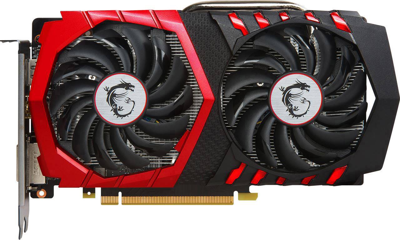 MSI Gaming Grafikkarte Nvidia GeForce GTX1050 Ti Gaming X 4GB GDDR5X ...