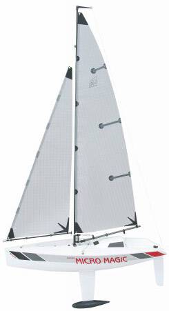 Graupner Racing Micro Magic Tuningversion RC Segelboot Bausatz 535mm ...
