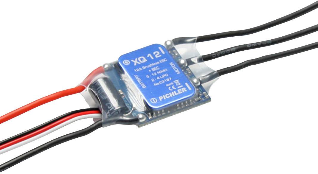 Pichler XQ 12 Flugmodell Brushless Flugregler Belastbarkeit (max. A ...