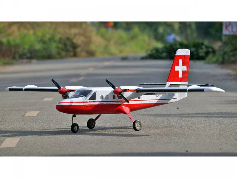 VQ Twin Otter Swiss RC Motorflugmodell ARF 1875mm versandkostenfrei ...
