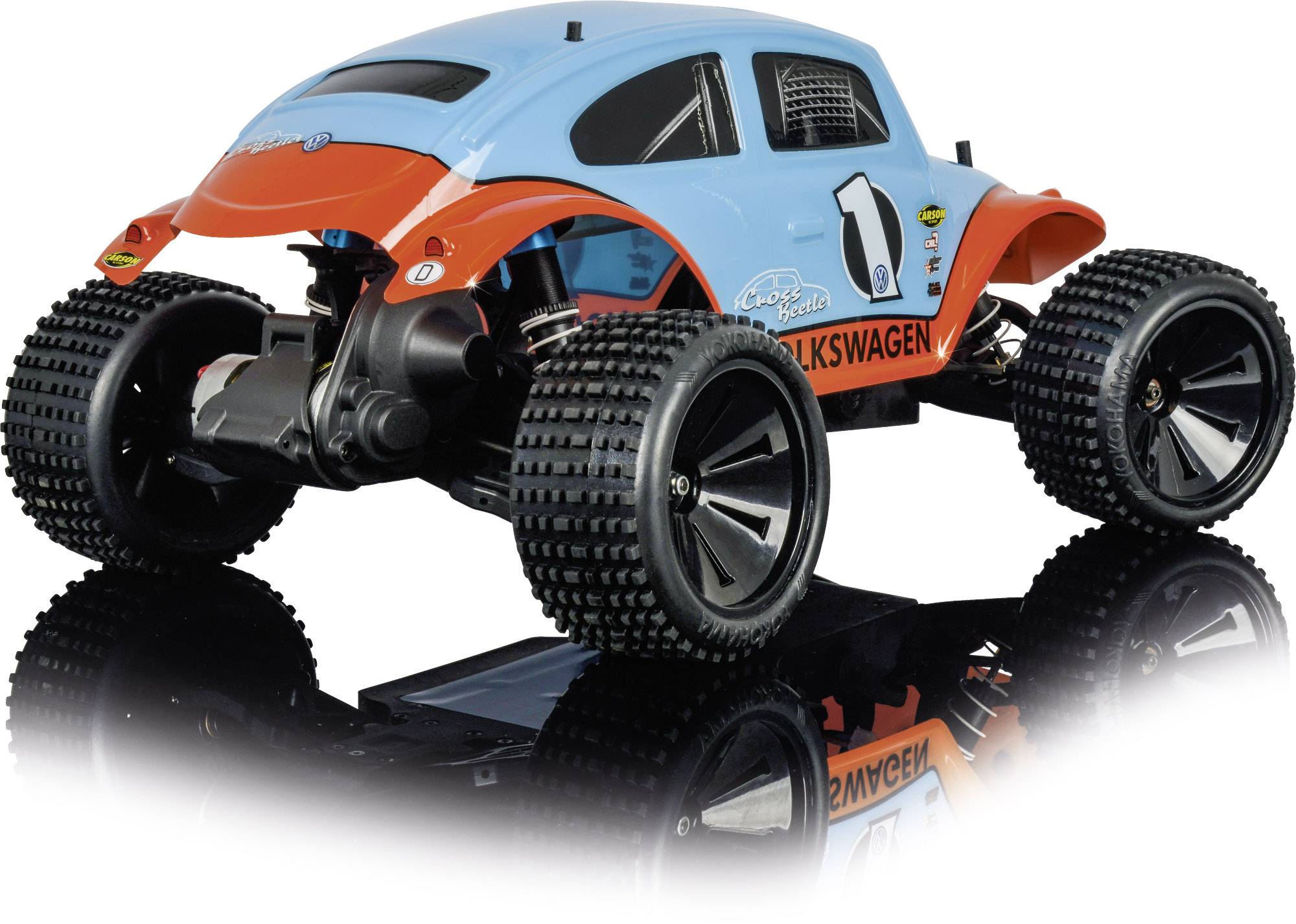 Carson RC Sport Beetle Warrior Brushed 1:10 RC Modellauto Elektro ...