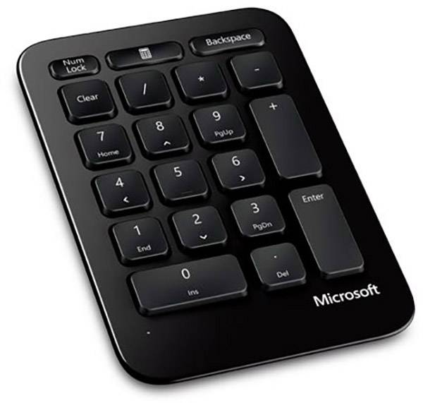 Microsoft Funk Tastatur Deutsch, QWERTZ, Windows® Schwarz Ergonomisch ...