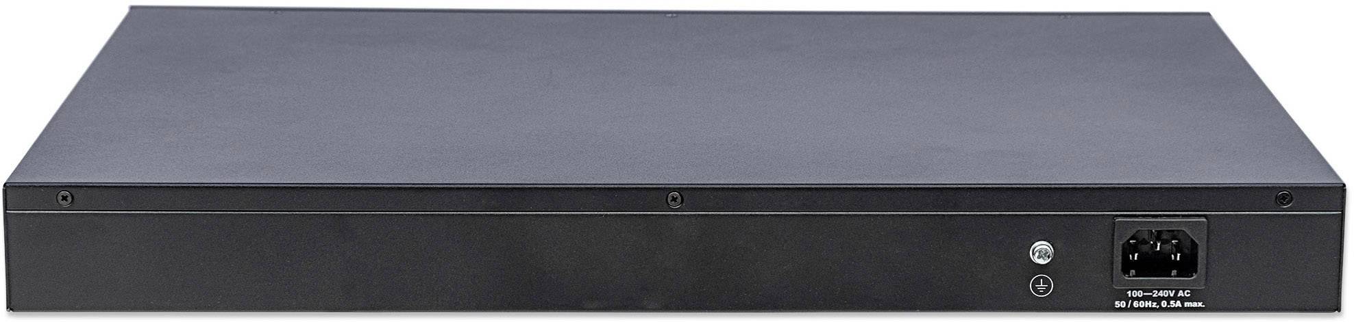 Intellinet 561143 19 Zoll Netzwerk-Switch 24 + 2 Port 1 GBit/s ...