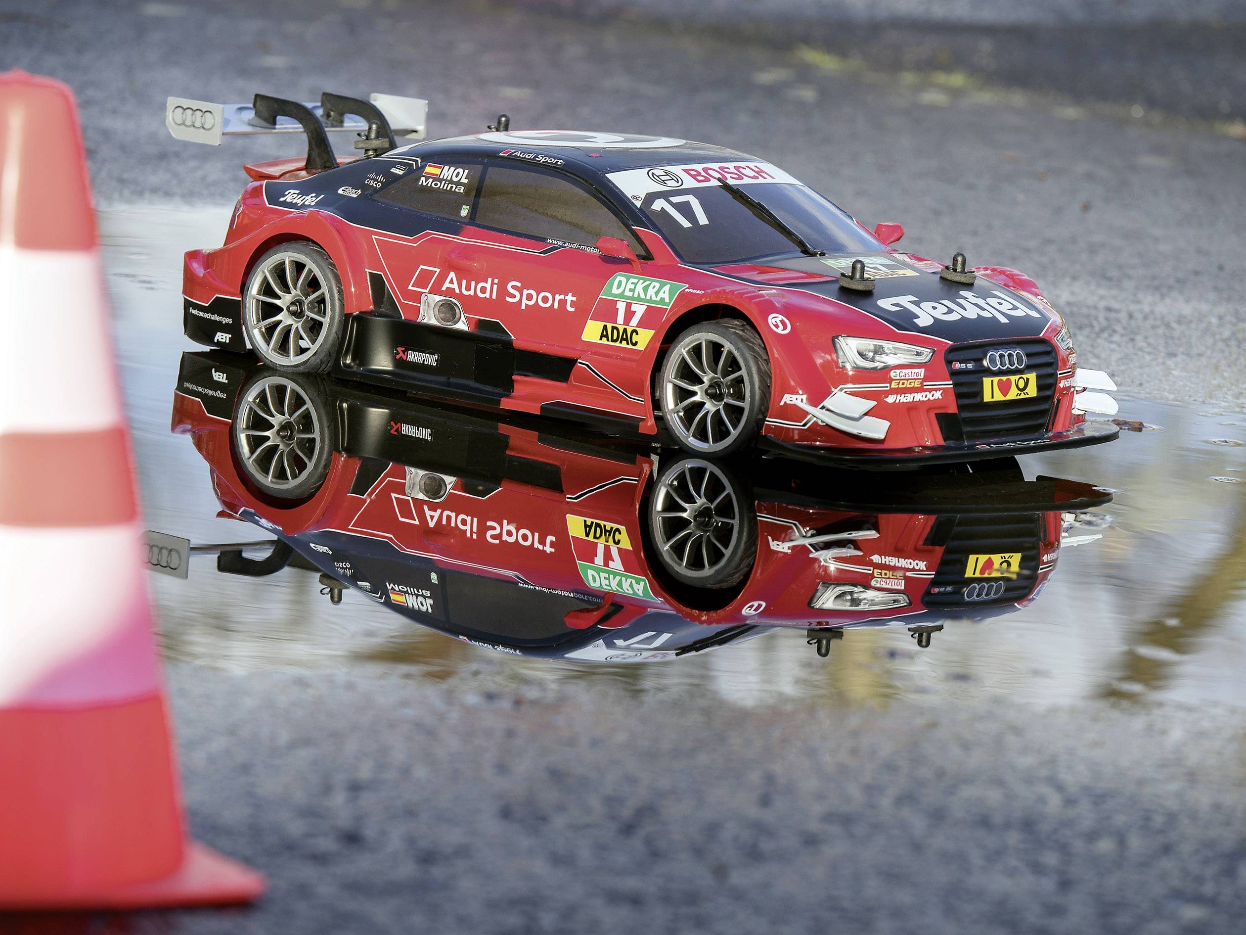 Reely TC-04 Tourenwagen Audi RS5 Brushed 1:10 RC Modellauto Elektro ...