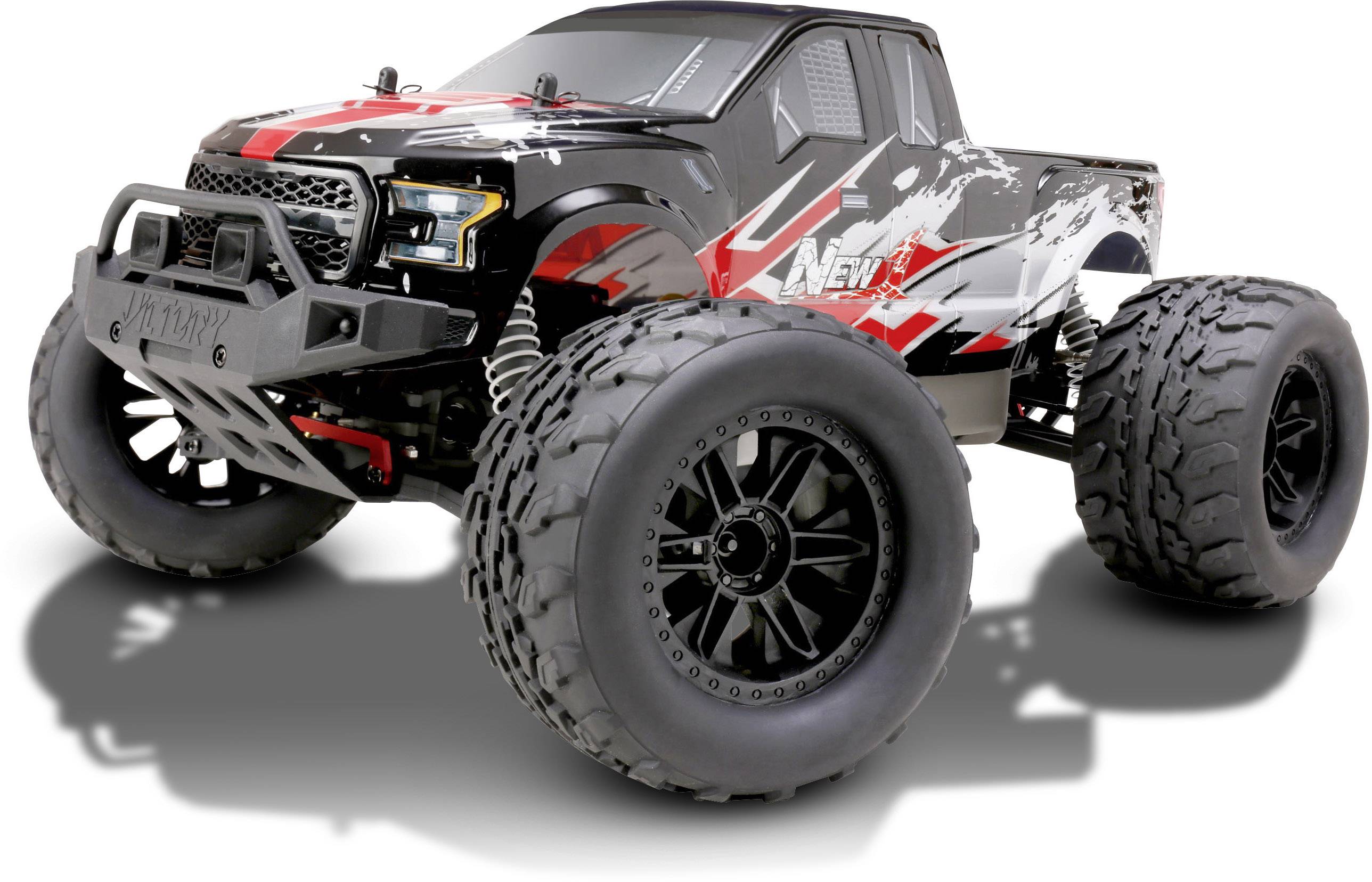 Reely NEW1 Brushed 1:10 RC Modellauto Elektro Monstertruck ...