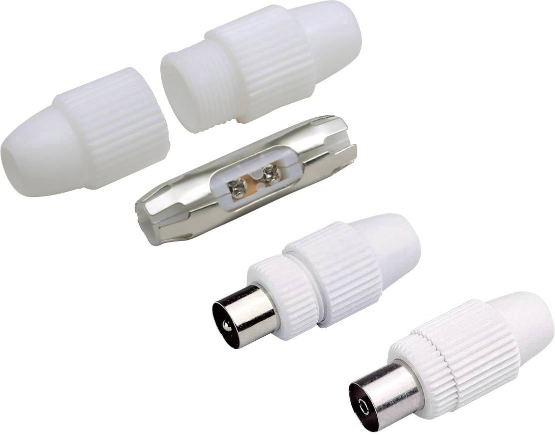 Koax-Anschluss-Set Koax-Stecker, Koax-Buchse Schrauben, BKL ELECTRONIC ...