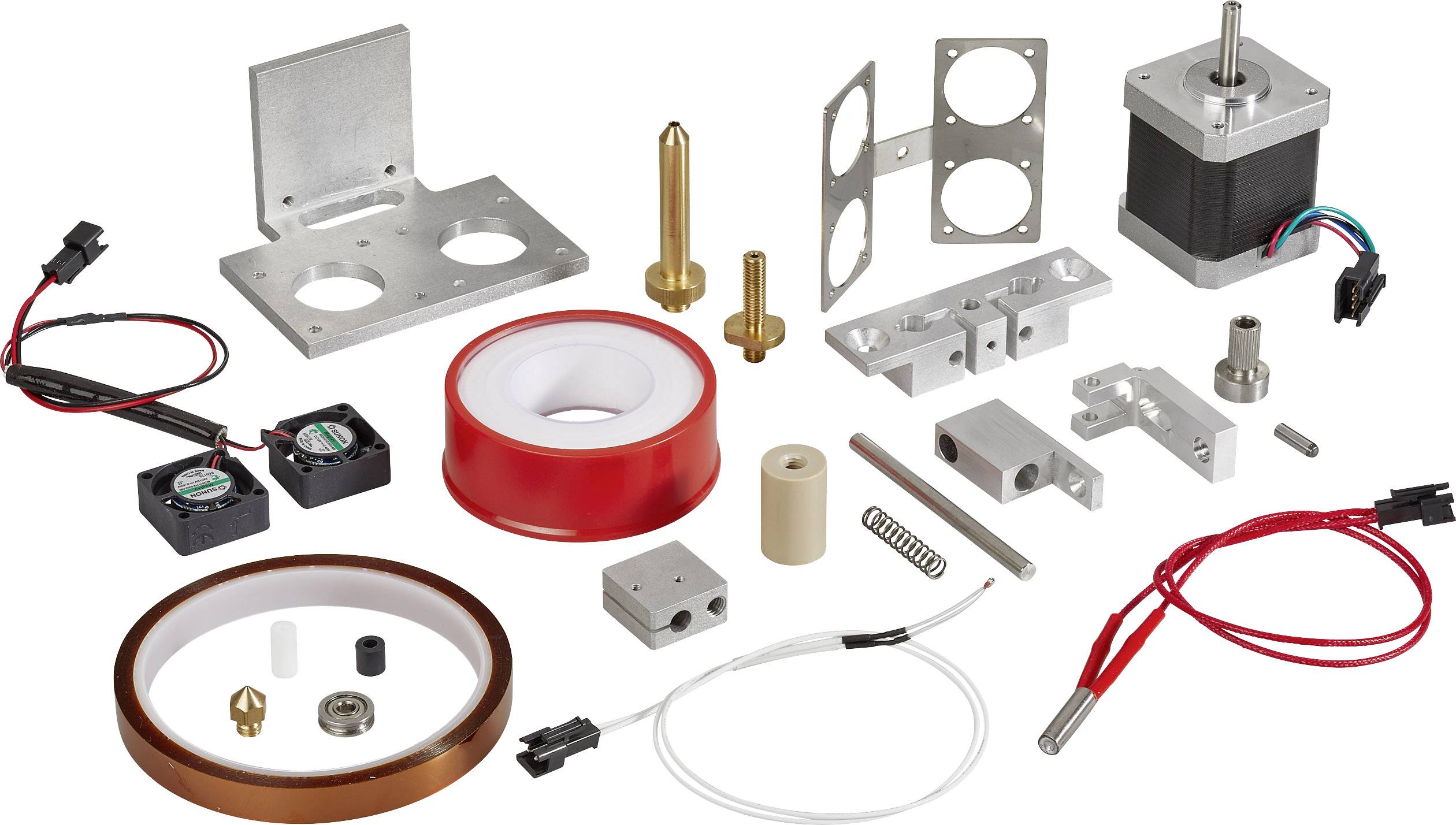 Renkforce Upgrade-Kit auf Dual-Extruder Passend für: RF2000 v2 1563101 ...