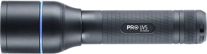Walther Pro UV5 LED, UV-LED Taschenlampe mit Holster, mit Handschlaufe ...
