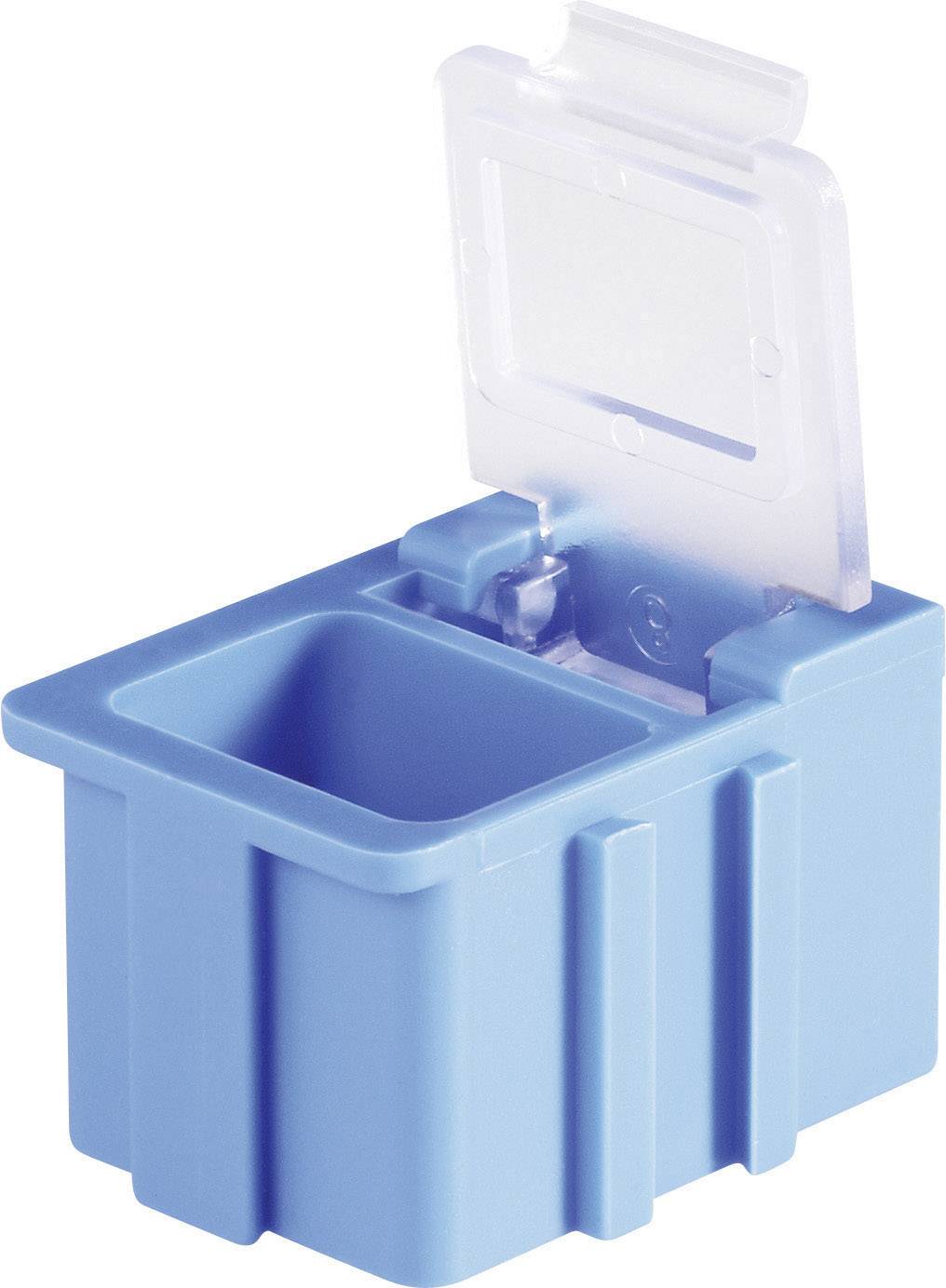 Licefa N12341 SMD-Box Gelb Deckel-Farbe: Transparent (L x B x H) 16 x ...