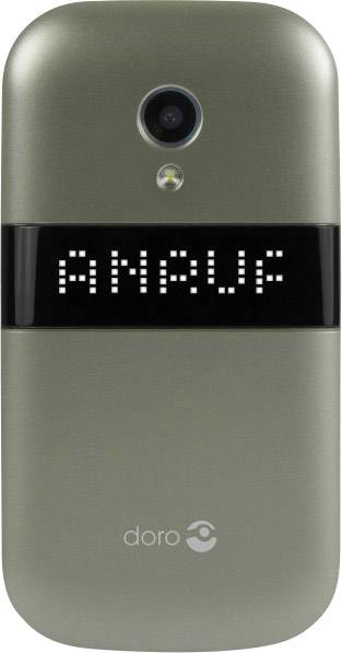 doro 6050 Senioren-Klapp-Handy mit Ladestation, SOS Taste Champagner ...