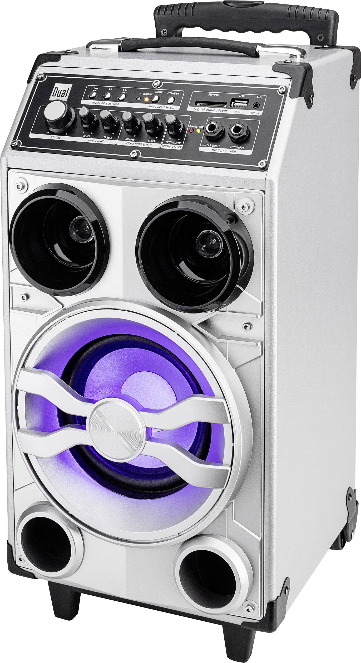 Dual DSBX 100 Mobiler PA Lautsprecher 16.5cm 6.5 Zoll akkubetrieben 1St ...