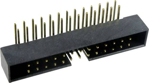 TRU Components Pfosten-Steckverbinder ohne Auswurfhebel Rastermaß: 2mm ...