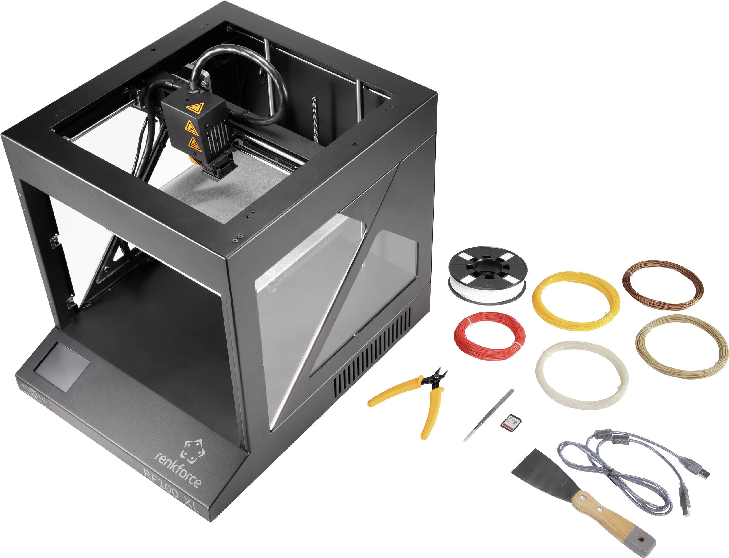 Renkforce RF100 XL V2 3D Drucker inkl. Filament versandkostenfrei ...