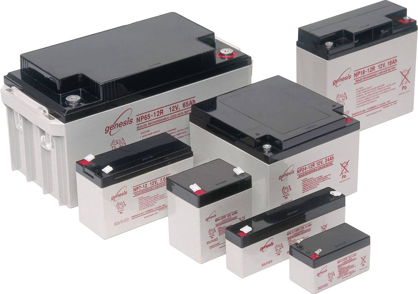 EnerSys Genesis NP7-12-WT Bleiakku 12V 7Ah Blei-Vlies (AGM) (B x H x T ...