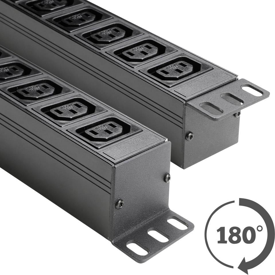 Adam Hall 87471 IEC 19 Zoll Stromverteiler 1 HE | voelkner