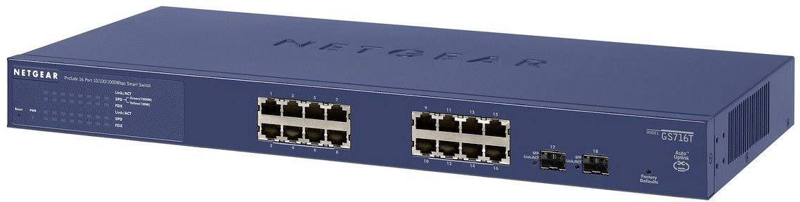 NETGEAR GS716T-300EUS Netzwerk Switch 16 Port versandkostenfrei | digitalo