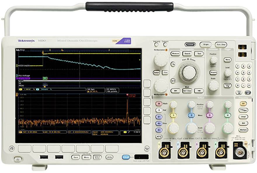 Tektronix MDO4034C Digital-Oszilloskop kalibriert (ISO) 350MHz 4-Kanal ...