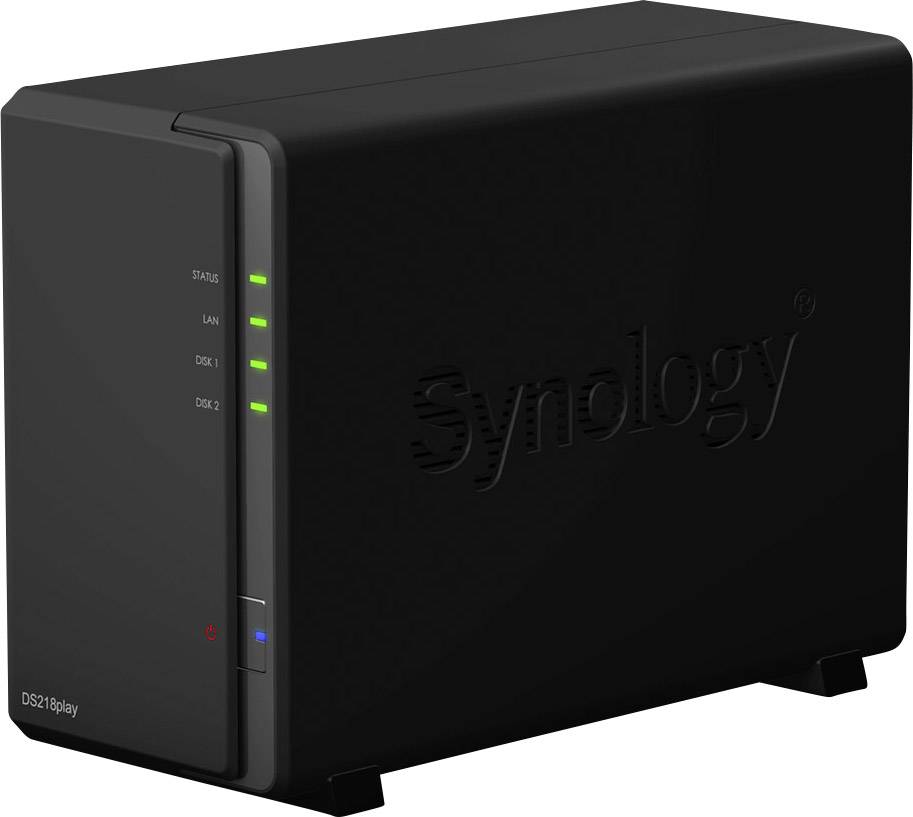Synology DiskStation DS218play NAS-Server Gehäuse 2 Bay DS218play versandkostenfrei | voelkner