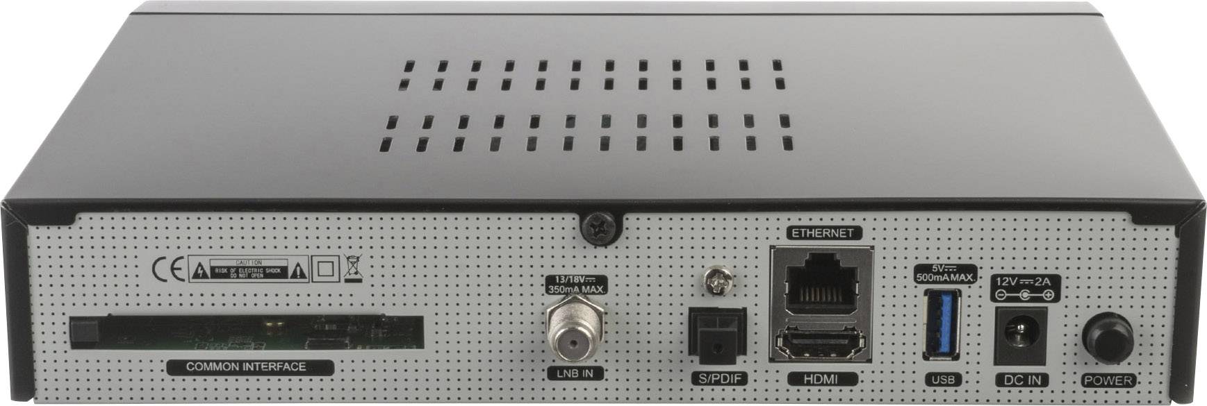 WWiO BRE2ZE 4K DVB-S2 Receiver Linux, Kartenleser, CI Schacht ...