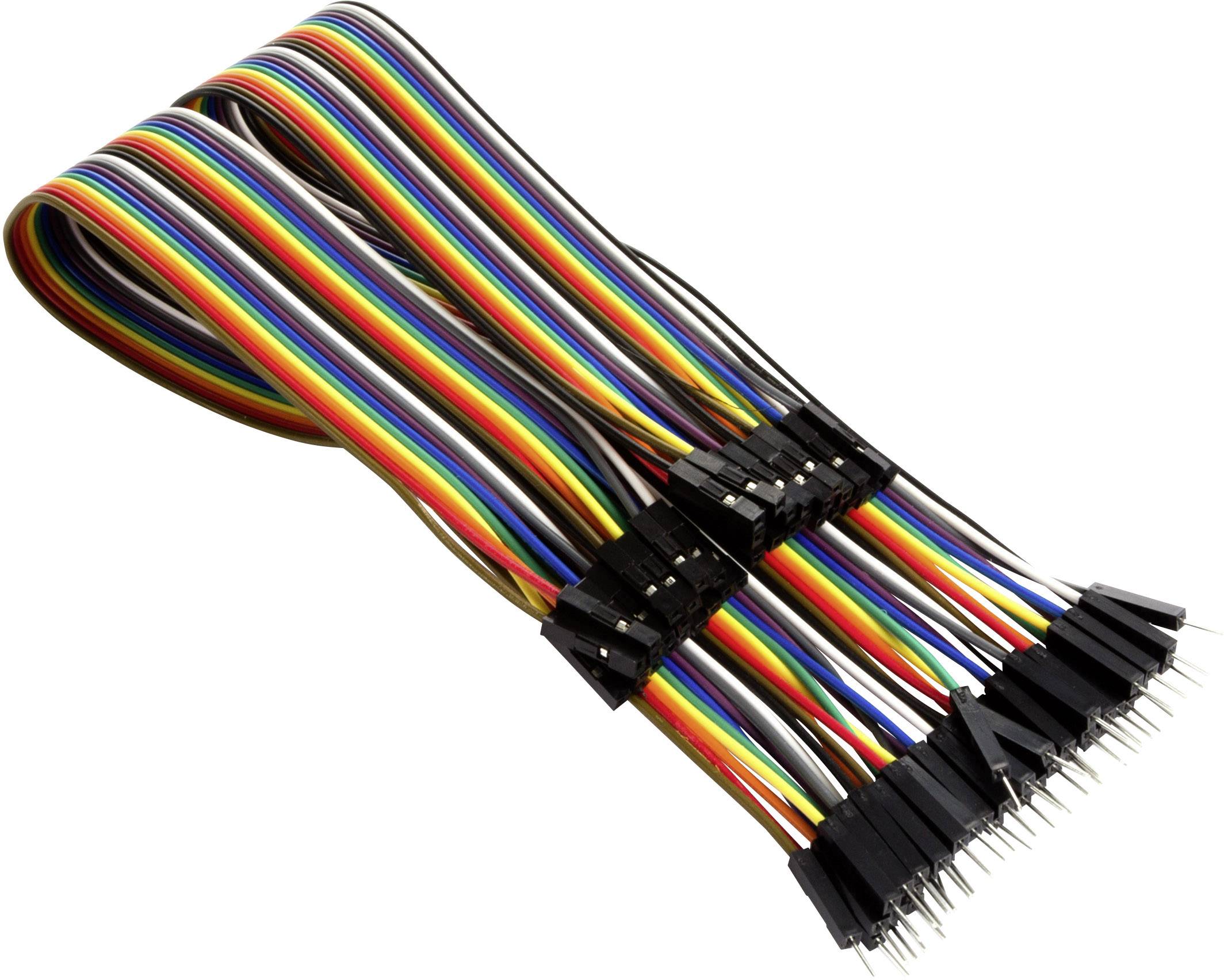 MAKERFACTORY VMA414 Jumper-Kabel Raspberry Pi, Banana Pi, Arduino [40x ...