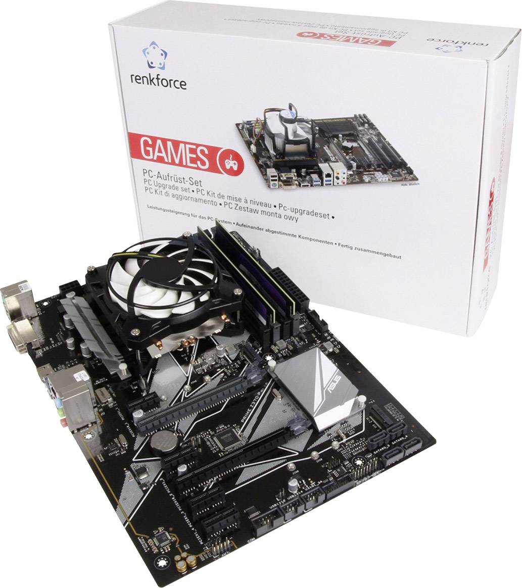 Renkforce PC Tuning-Kit Intel® Core™ i5 (6 x 3.6GHz) 8GB Intel UHD ...