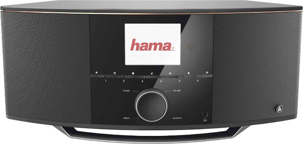 Hama IR150MBT Internet Tischradio Internet AUX, USB, Bluetooth®, WLAN ...