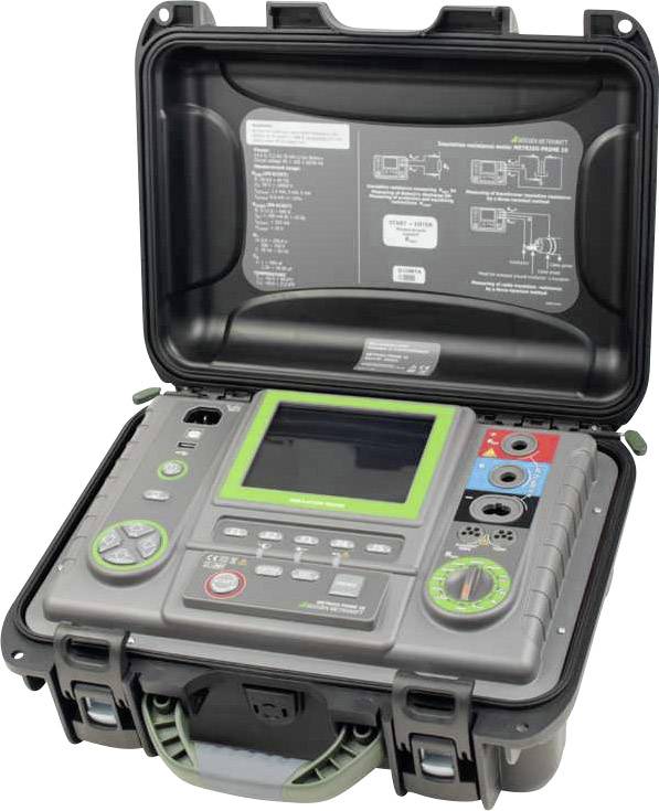 Gossen Metrawatt METRISO PRIME 10 Isolationsmessgerät 50 V, 100 V, 250 ...