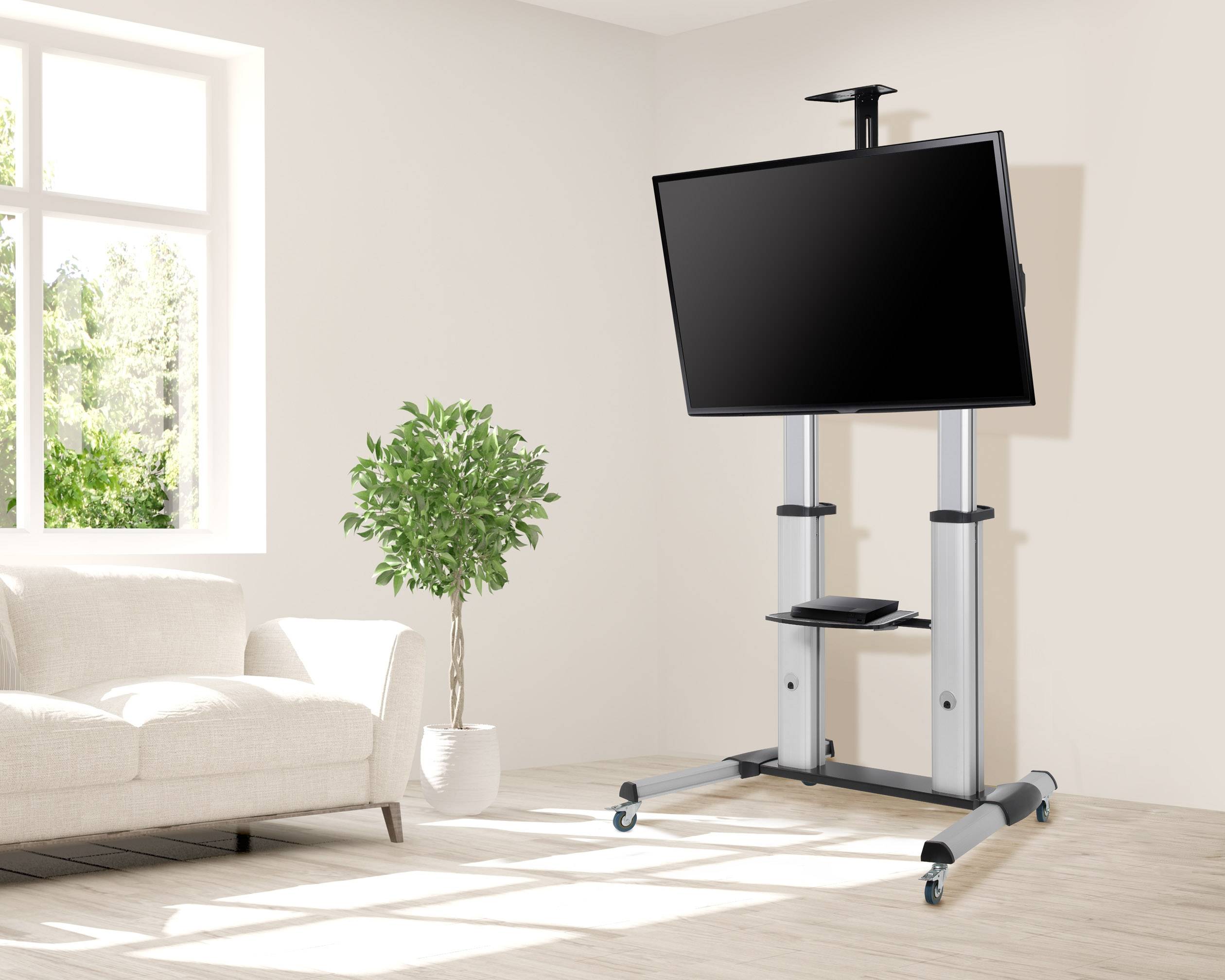 SpeaKa Professional PREM-LINE XXL TTL04-610TW TV-Rollwagen 152,4cm (60 ...