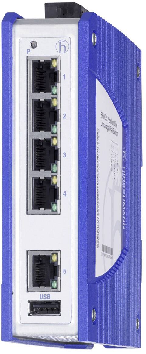 Hirschmann SPIDER-PL-20-05T1999999TY9HHHH Industrial Ethernet Switch ...