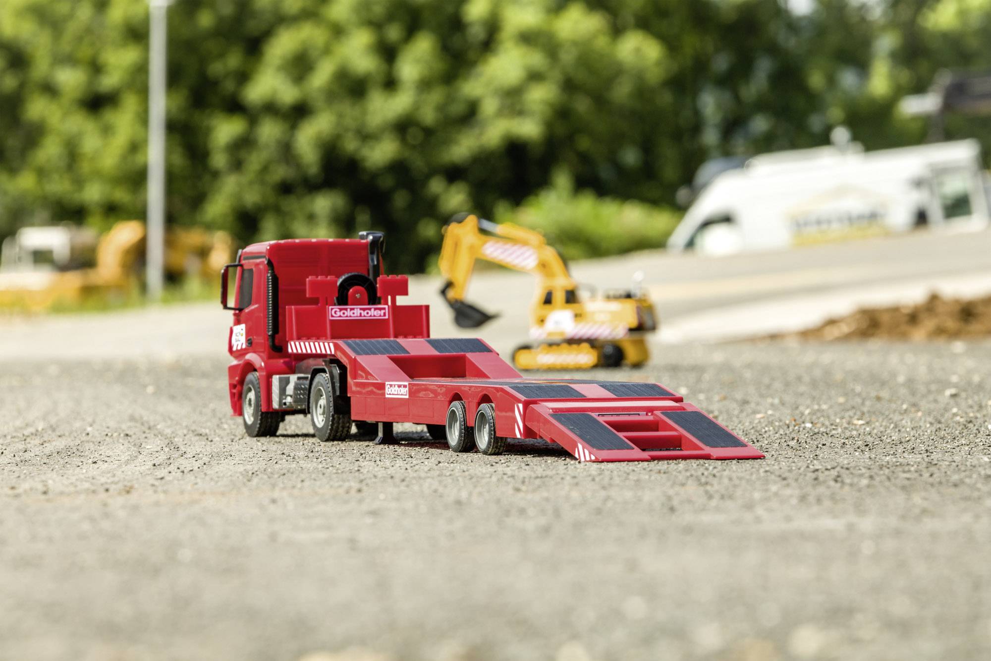 Carson RC Sport Arocs mit Goldhofer Tieflader 1:20 RC Einsteiger ...