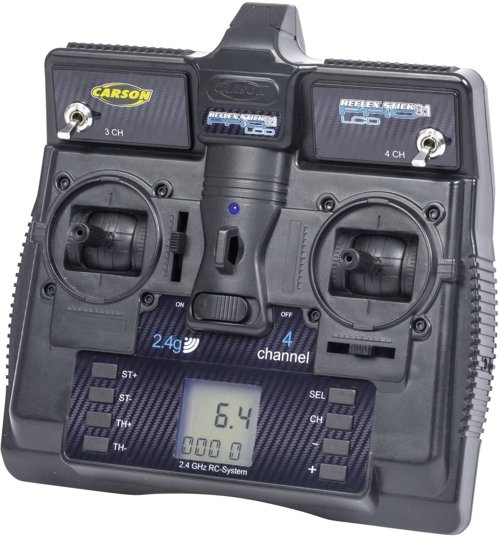Carson Modellsport Reflex Stick Pro 3.1 Hand-Fernsteuerung 2,4GHz ...