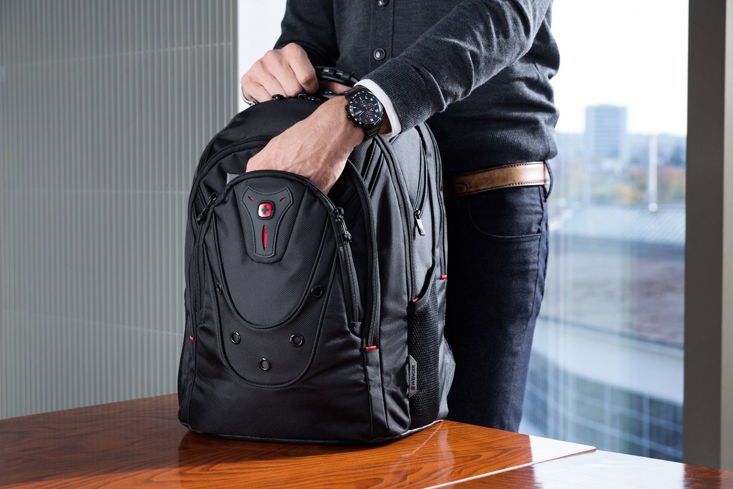 Wenger IBEX 125th Slim Ballistic - Notebook-Rucksack - 43.2 cm (17 ...