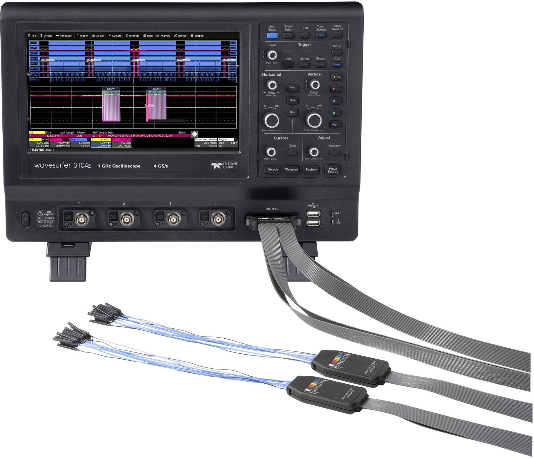 Teledyne LeCroy WAVESURFER 3024Z Digital-Oszilloskop 200MHz 20-Kanal 2 ...