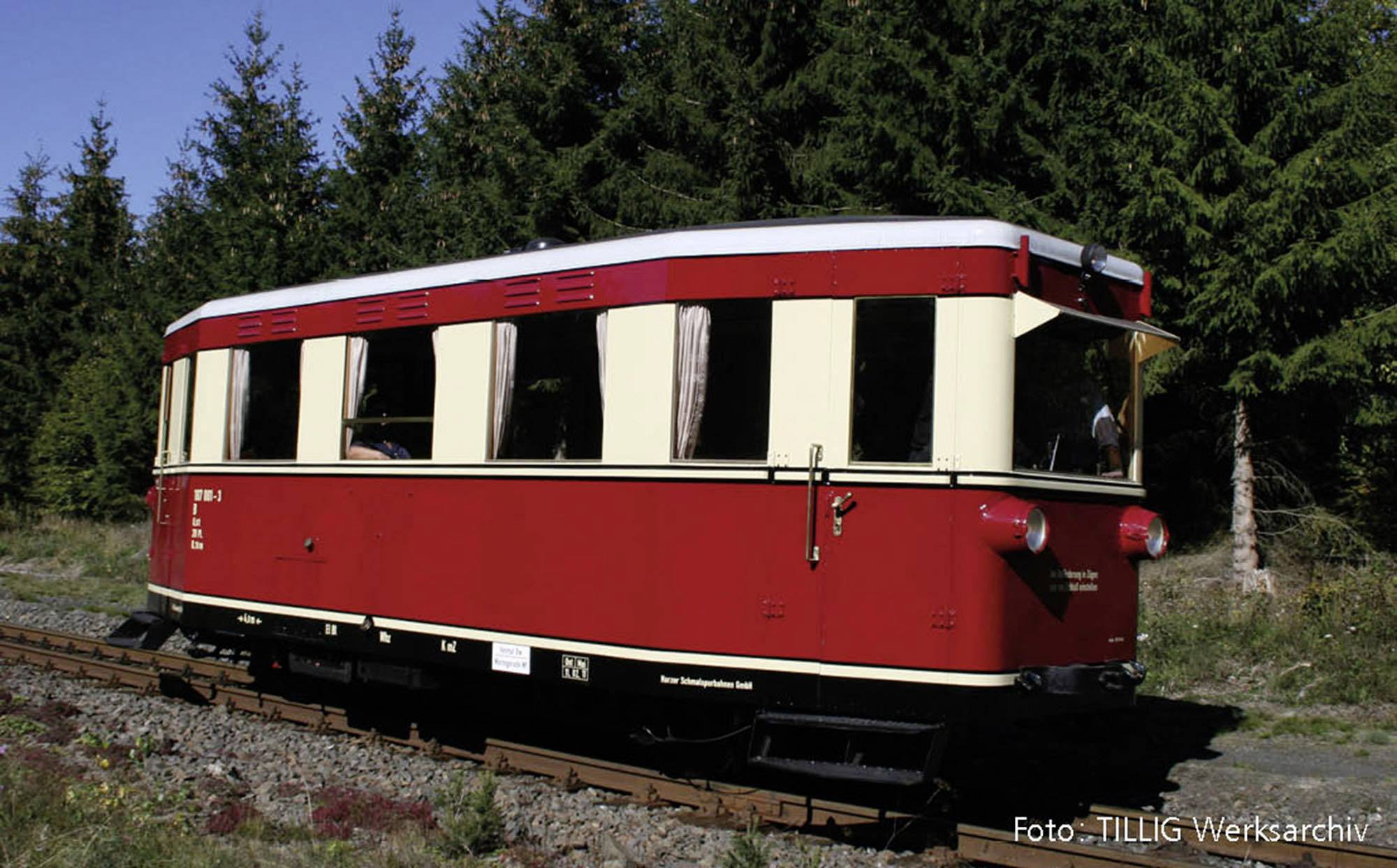 Tillig H0 2940 H0m Triebwagen VT 133 522 der DR VT 133 522 ...