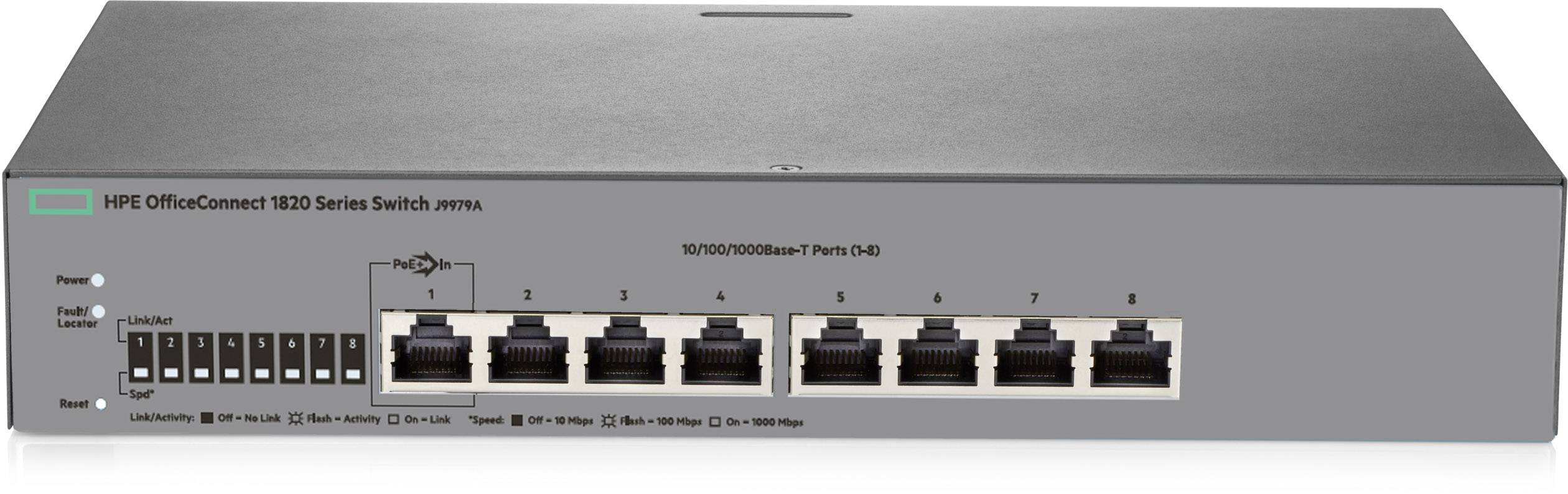 Hewlett Packard Enterprise HPE 1820-8G - Switch - verwaltet - 8 x 1 ...