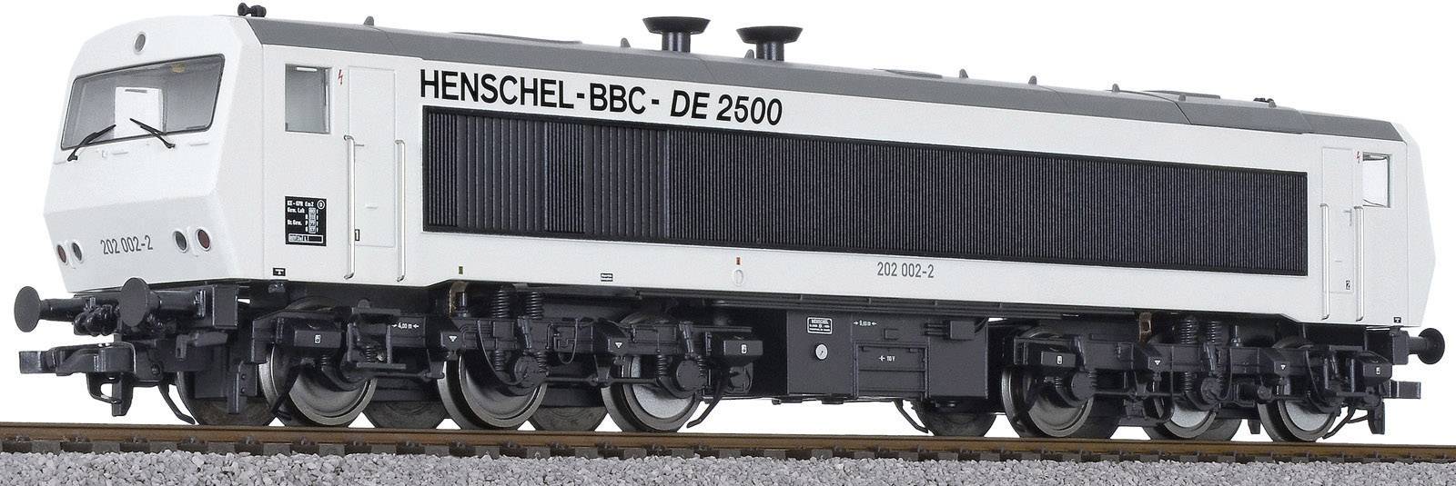 Liliput L132055 H0 Diesellok DE 2500 Henschel-BBC 202 002-2 AC-Version ...