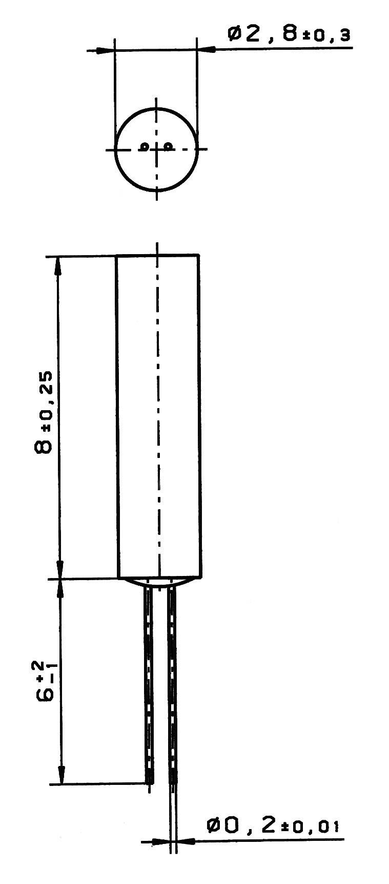 Yageo Nexensos 32209342 MR828 PT1000 Platin-Temperatursensor -70 bis ...