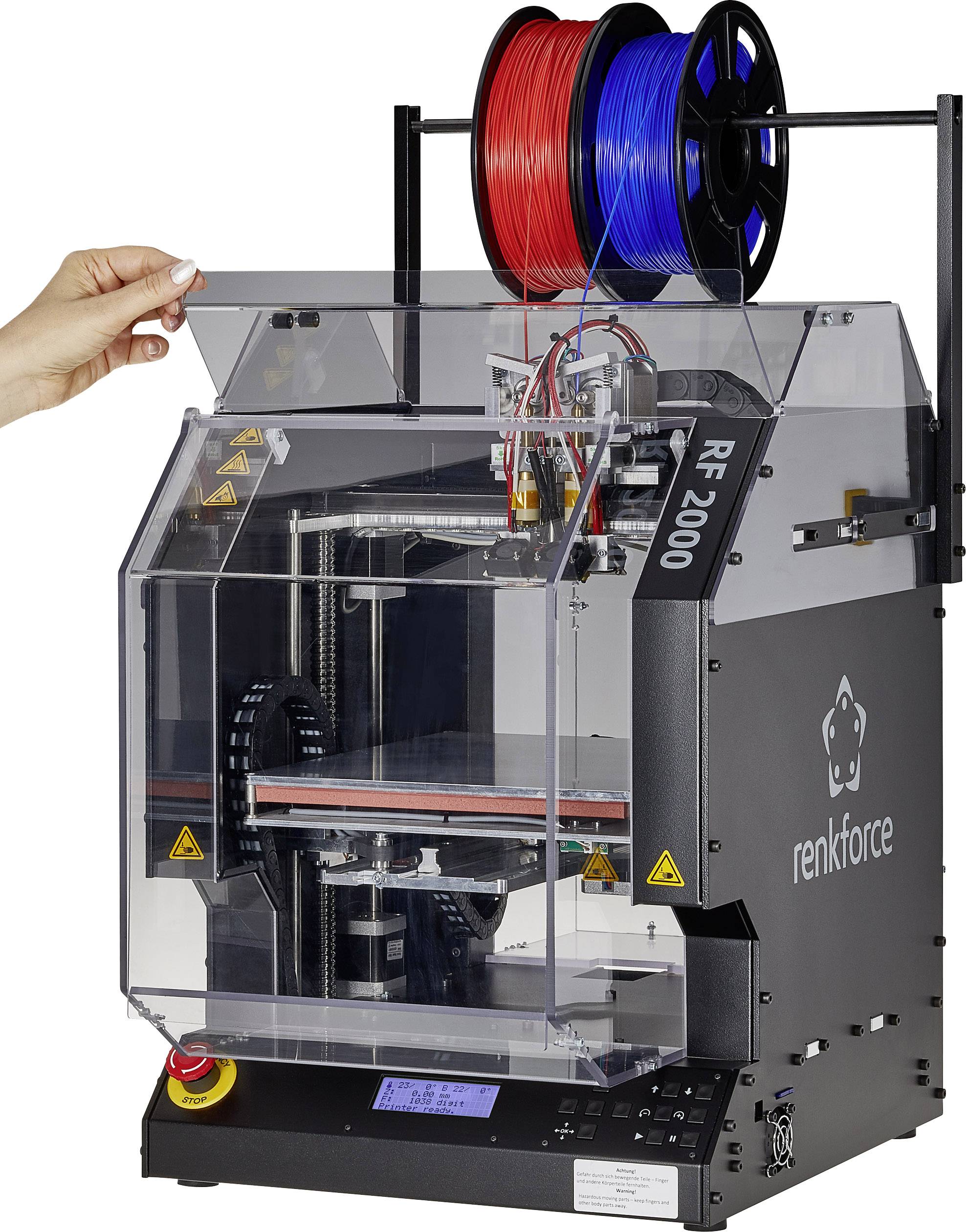 Renkforce Einhausung aus Polycarbonat Passend für: renkforce RF2000 v2 ...
