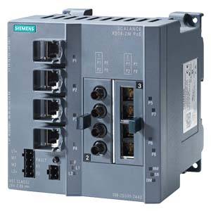 Siemens SCALANCE X308-2M POE Industrial Ethernet Switch 10 / 100 / 1000 ...