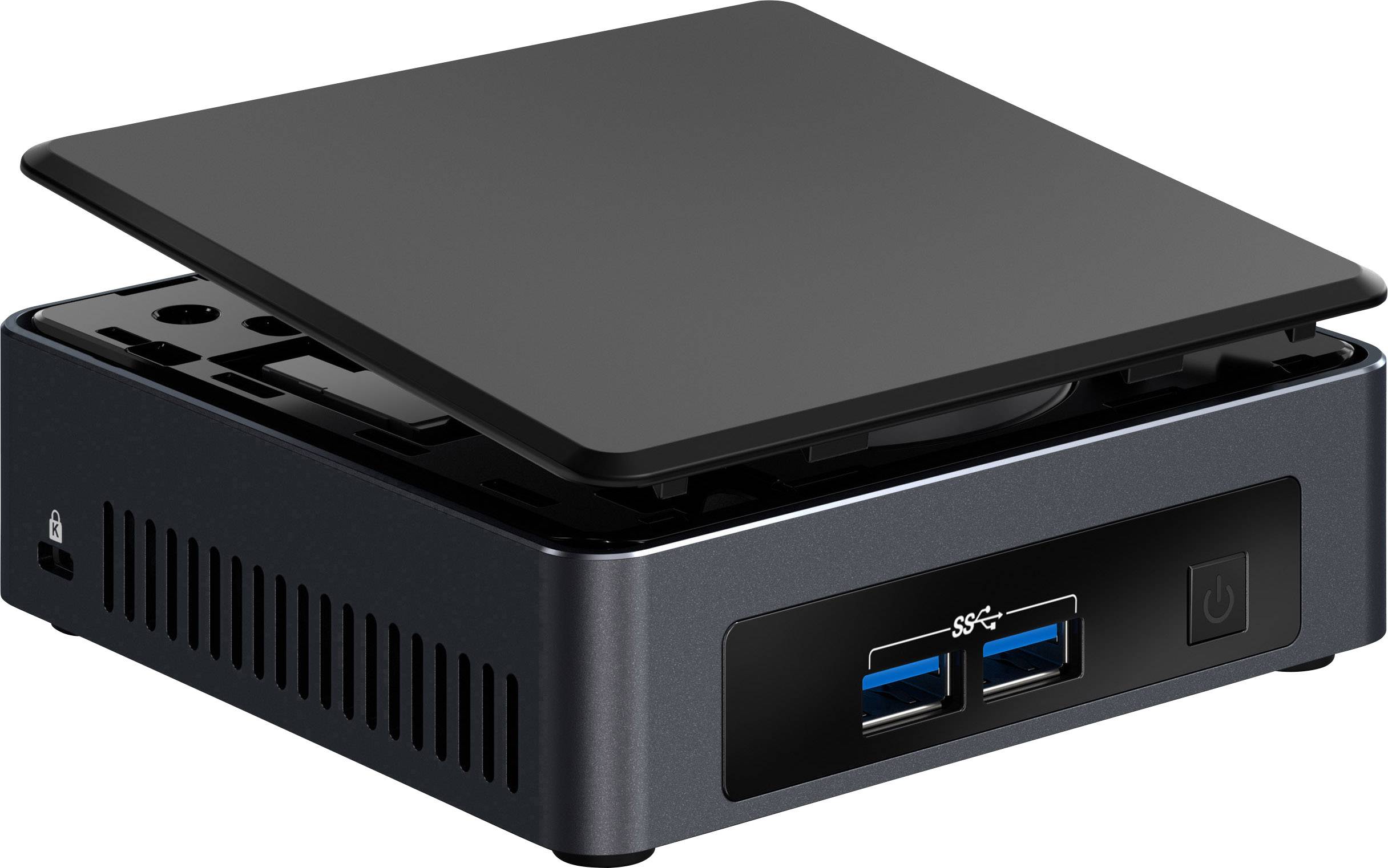 Intel Barebone BLKNUC7I7DNK2E Intel® Core™ i7 i7-8650U 4.20 GHz ...