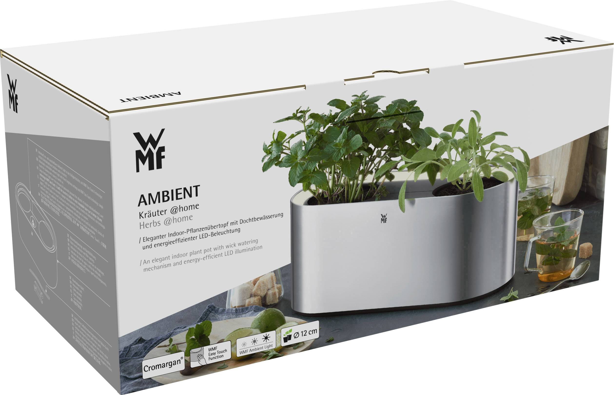 WMF AMBIENT Kräuter@home 0419010011 Indoor-Kräutergarten Silber | digitalo